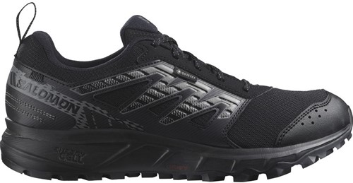 Salomon Wander GTX Black Pewter Frost Gray 48 UK 12.5