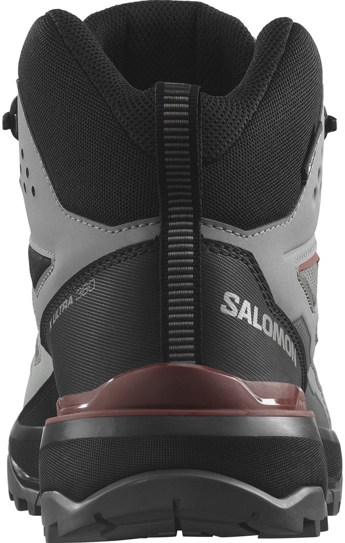 Salomon X Ultra 360 Mid GTX Pewter Black Burnt Henna 48 UK 12.5 Twinseasons AT