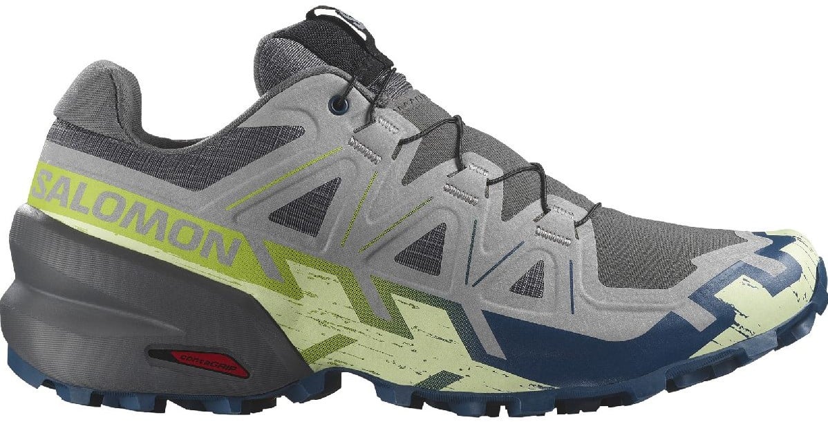 Salomon Speedcross 6 Castlerock Lime Cream Poseidon 43 1 3 UK 9 Twinseasons AT